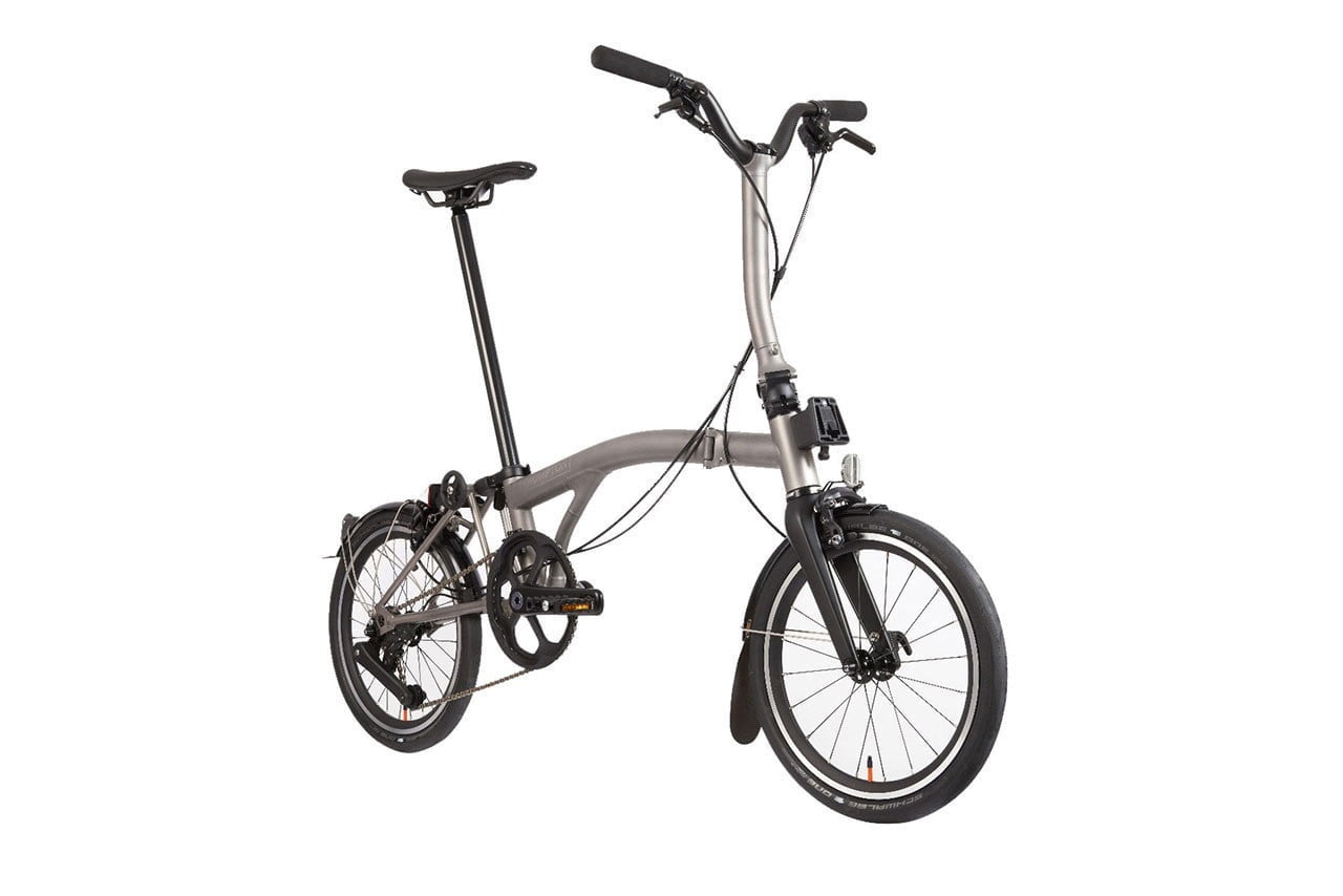 Brompton T Line - 🥇 Titanio ultrafuerte y ligero | FBH